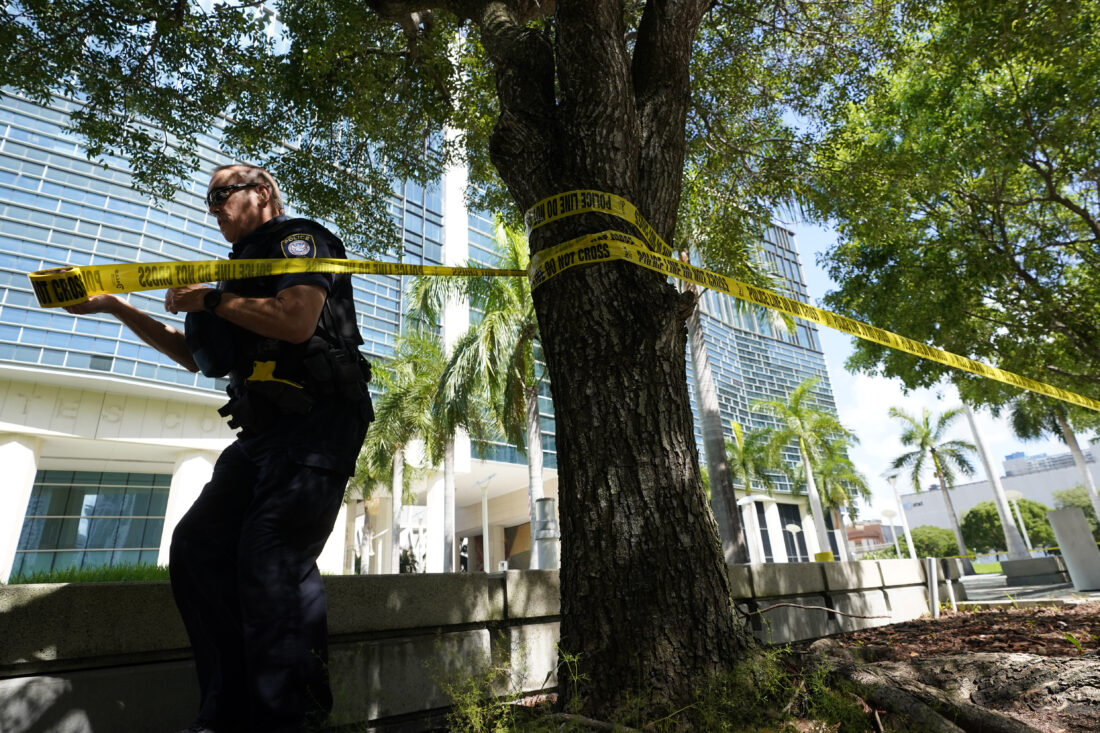 Trump arrives in Florida to be arraigned in classified documents case ...